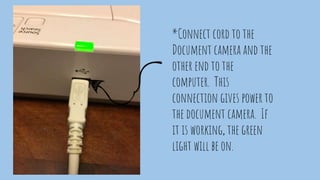 Parts of a document camera | PPTX