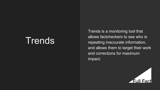 Full Fact and automated factchecking | PPT