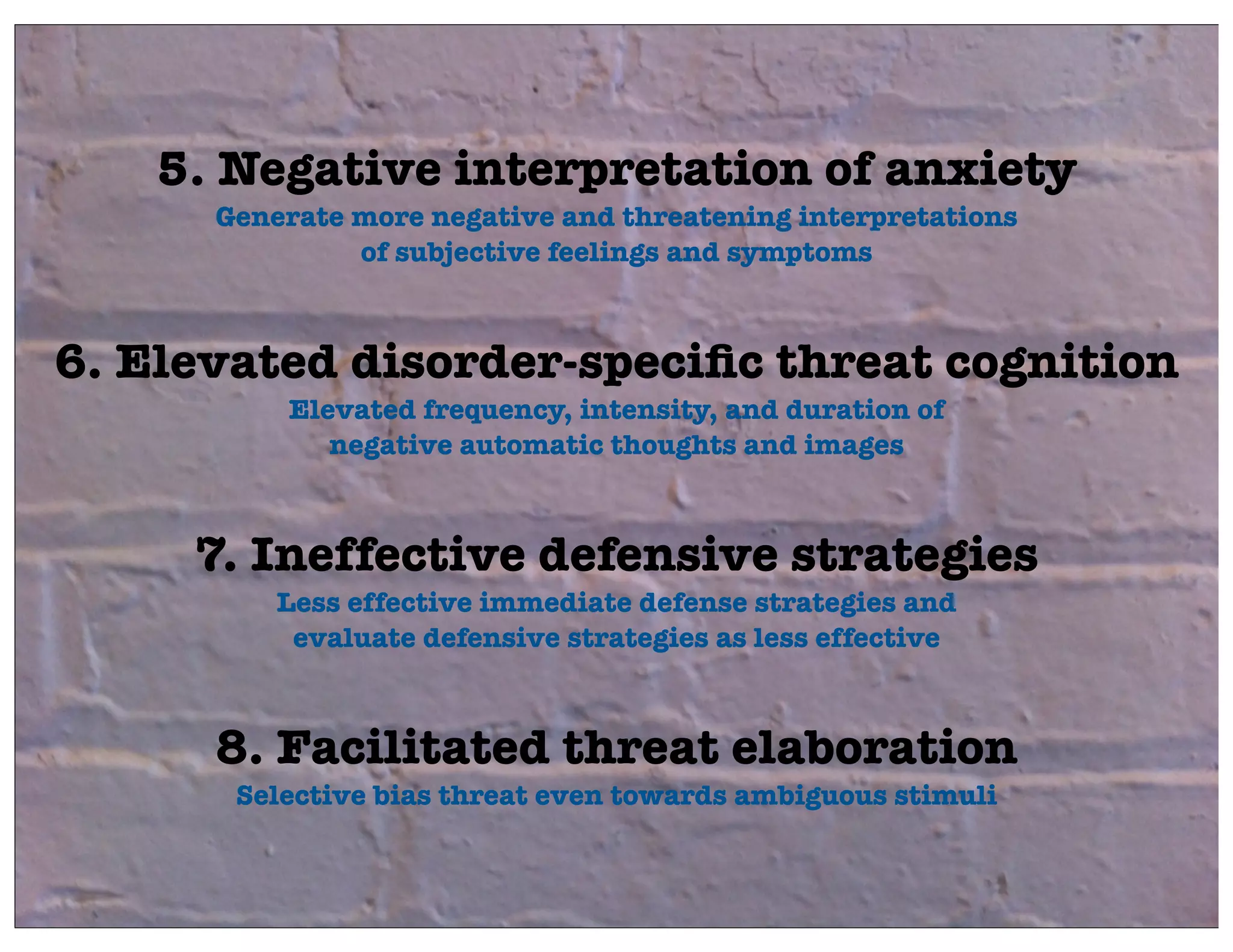 Cognitive Behavioral Therapy (CBT) of Anxiety | PDF