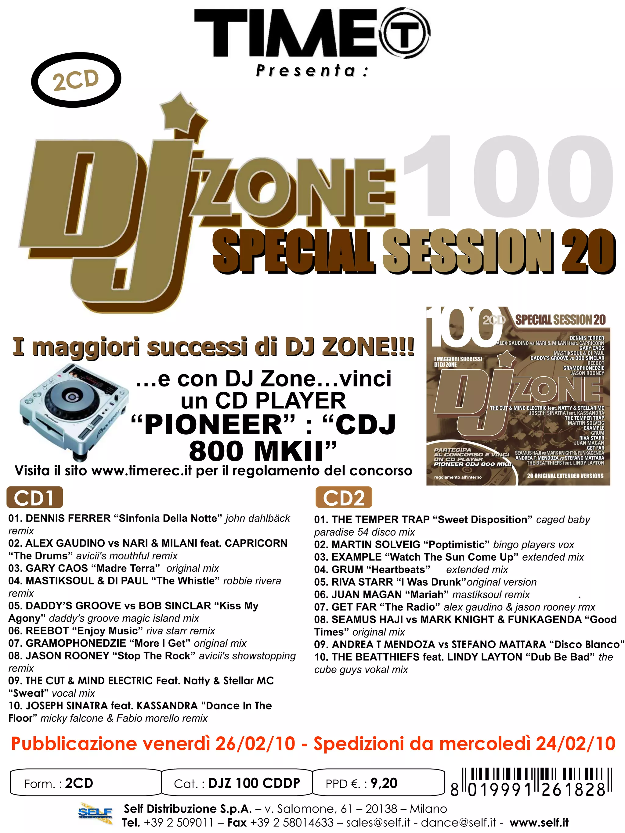 Dj Zone 100 Special Session Vol 20 | PDF