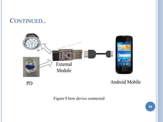 Controlling and monitoring external embedded device using android frameworks (AOA) | PPT