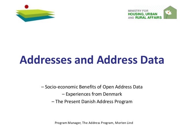 Addresses and Address Data - Experiences from Denmark
