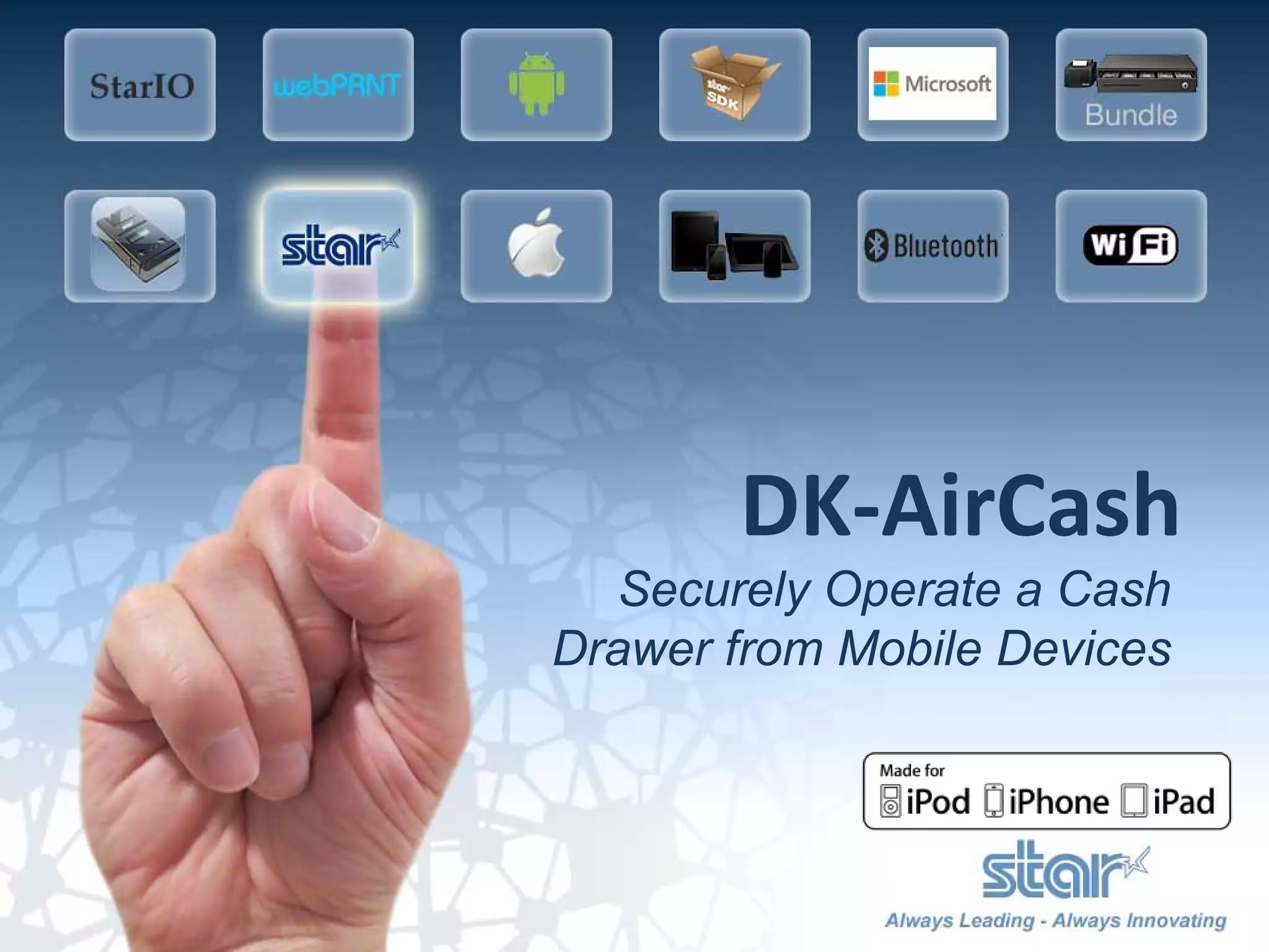 Star Micronics DK-Air Cash - Transform Your Cash Drawer into a Secured ...