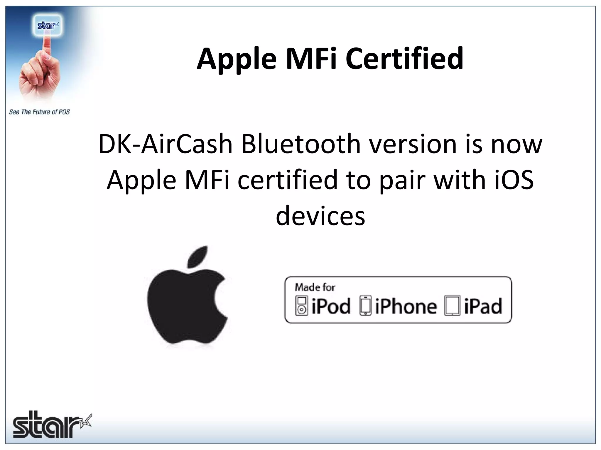 Star Micronics DK-Air Cash - Transform Your Cash Drawer into a Secured ...