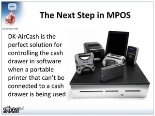 Star Micronics DK-Air Cash - Transform Your Cash Drawer into a Secured Cash Drawer for mPOS | PPT