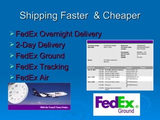 Fed Ex Group Presentation | PPT