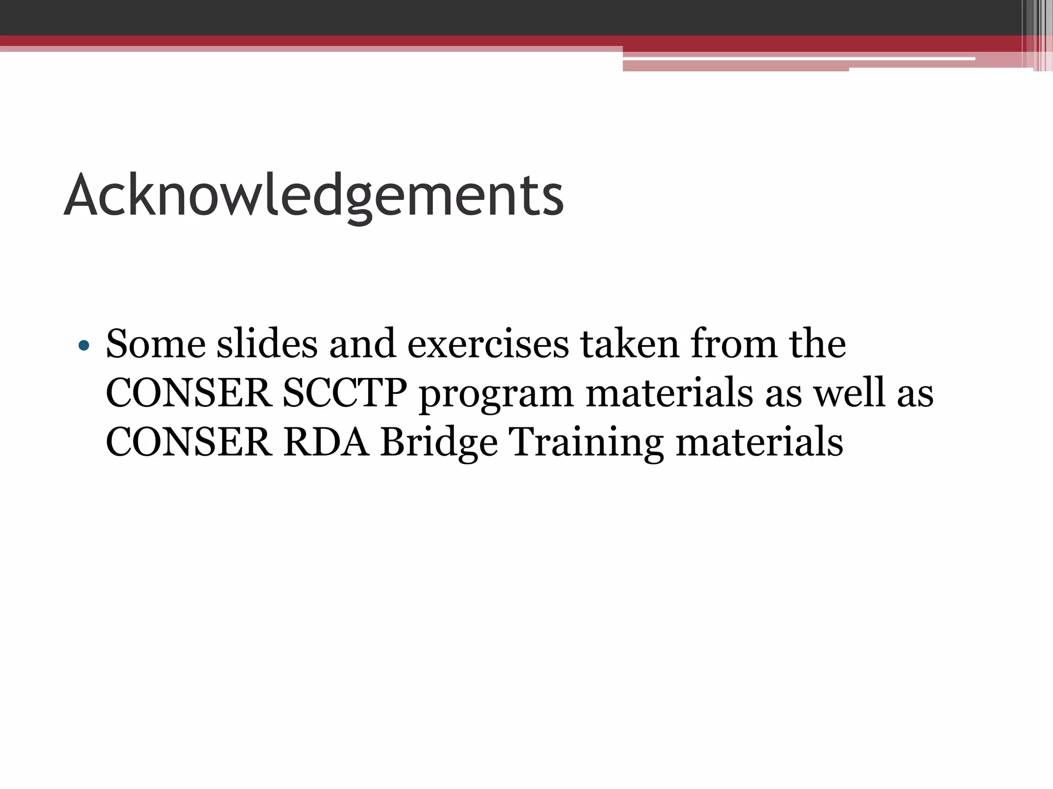 RDA serials cataloging | PPTX