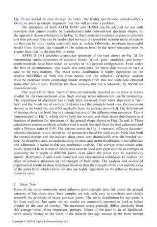 Testing of Adhesives | PDF