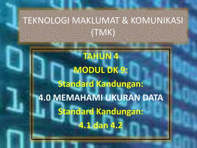 Dk4.1 dan dk4.2 | PPT