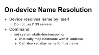 Mastering JUNOS DNS | PDF