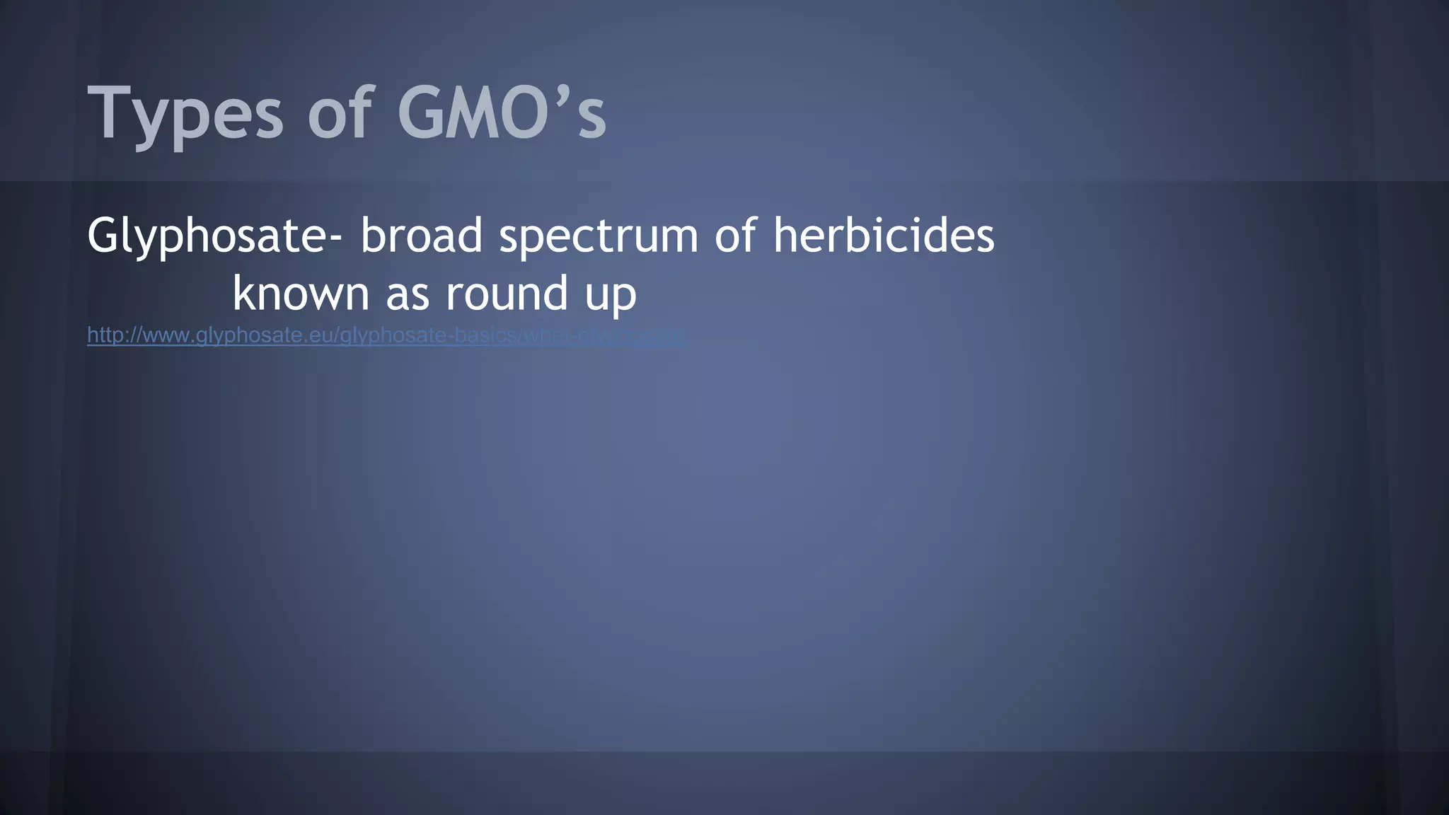 Gmo presentation | PPTX