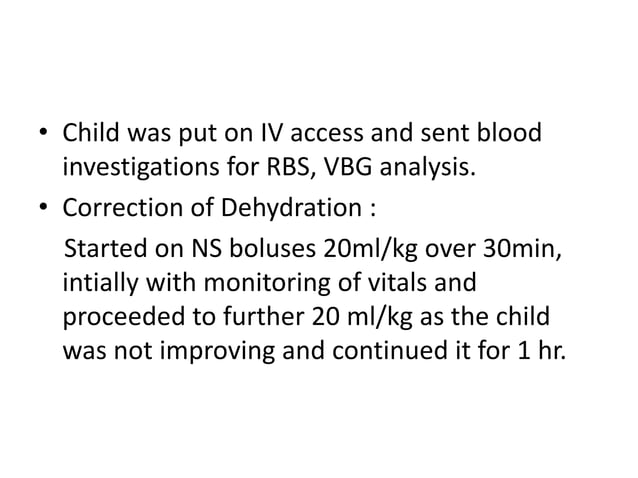 Diabetic ketoacidosis in children | PPTX