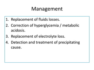 Diabetic KetoAcidosis / DKA | PPTX