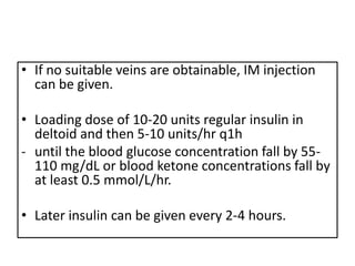Diabetic KetoAcidosis / DKA | PPTX | Endocrine and Metabolic Diseases ...