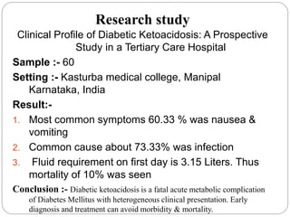 Dka | PPTX | Diabetes | Diseases and Conditions