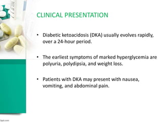 Diabetic ketoacidosis DKA | PPTX