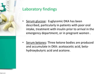 Diabetic ketoacidosis DKA | PPTX