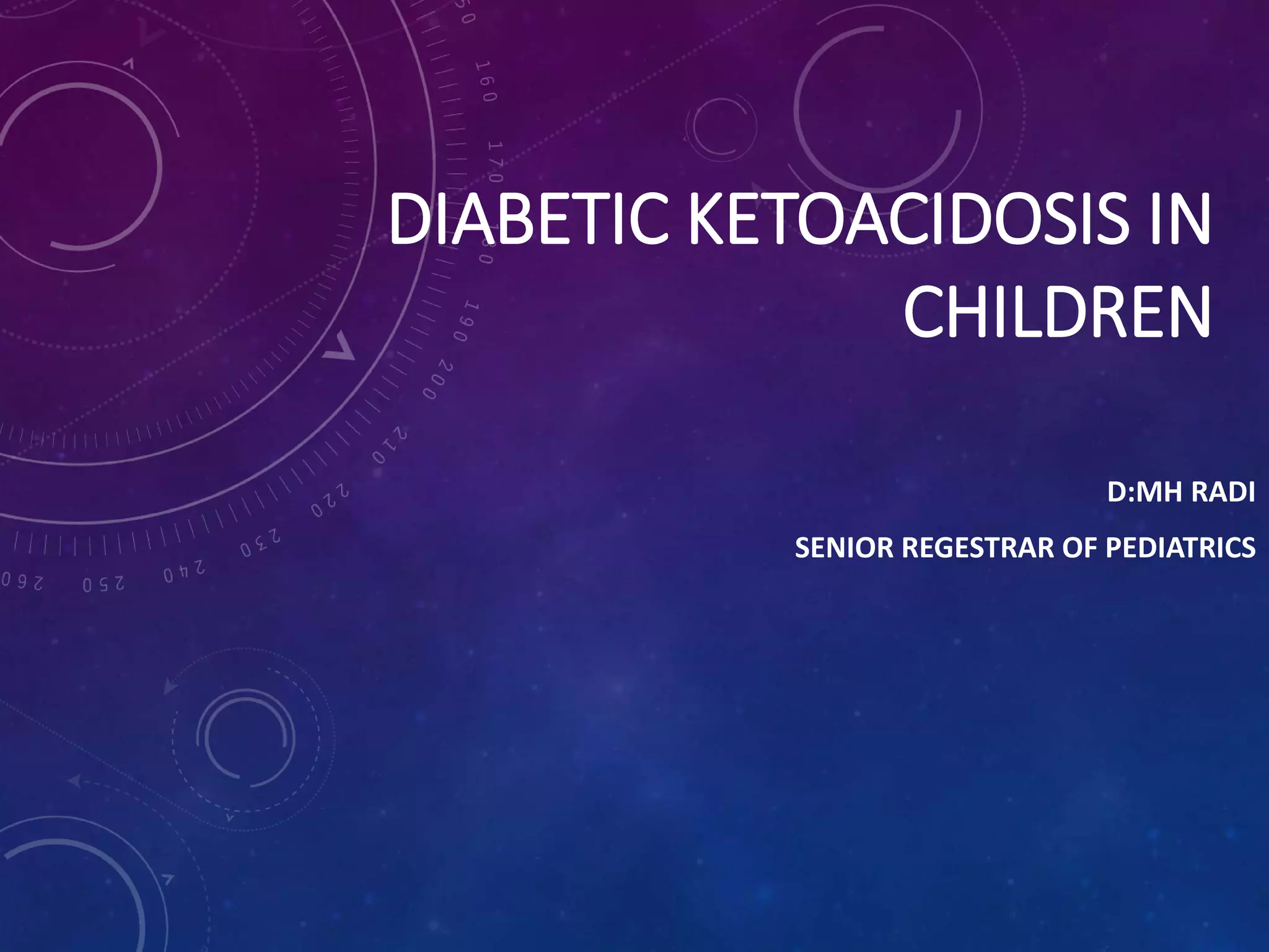 DKA in children | PPT