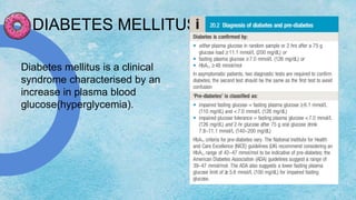 Diabetic Ketoacidosis and Hyperglycemic Hyperosmolar State | PPTX