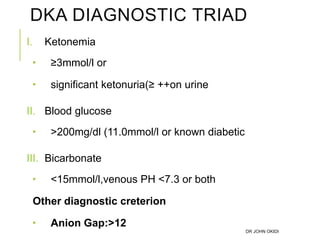 DKA.pptx | Blood Disorders | Diseases and Conditions