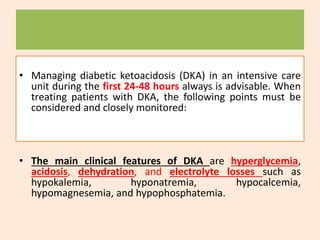 DKA.pptx | Endocrine and Metabolic Diseases | Diseases and Conditions