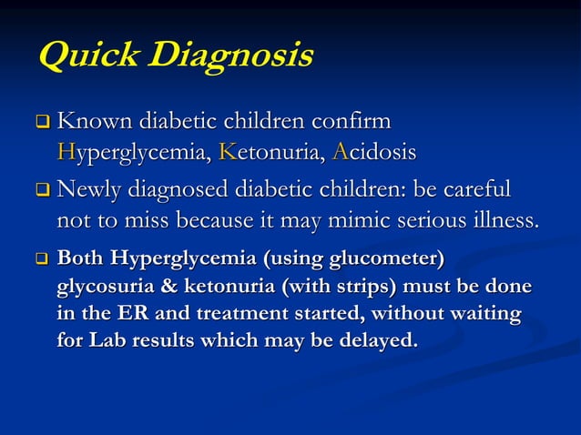 DKA diabetes ketoacidosis in children.ppt | Endocrine and Metabolic ...
