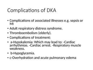 Evaluation and management of diabetic ketoacidosis | PPT