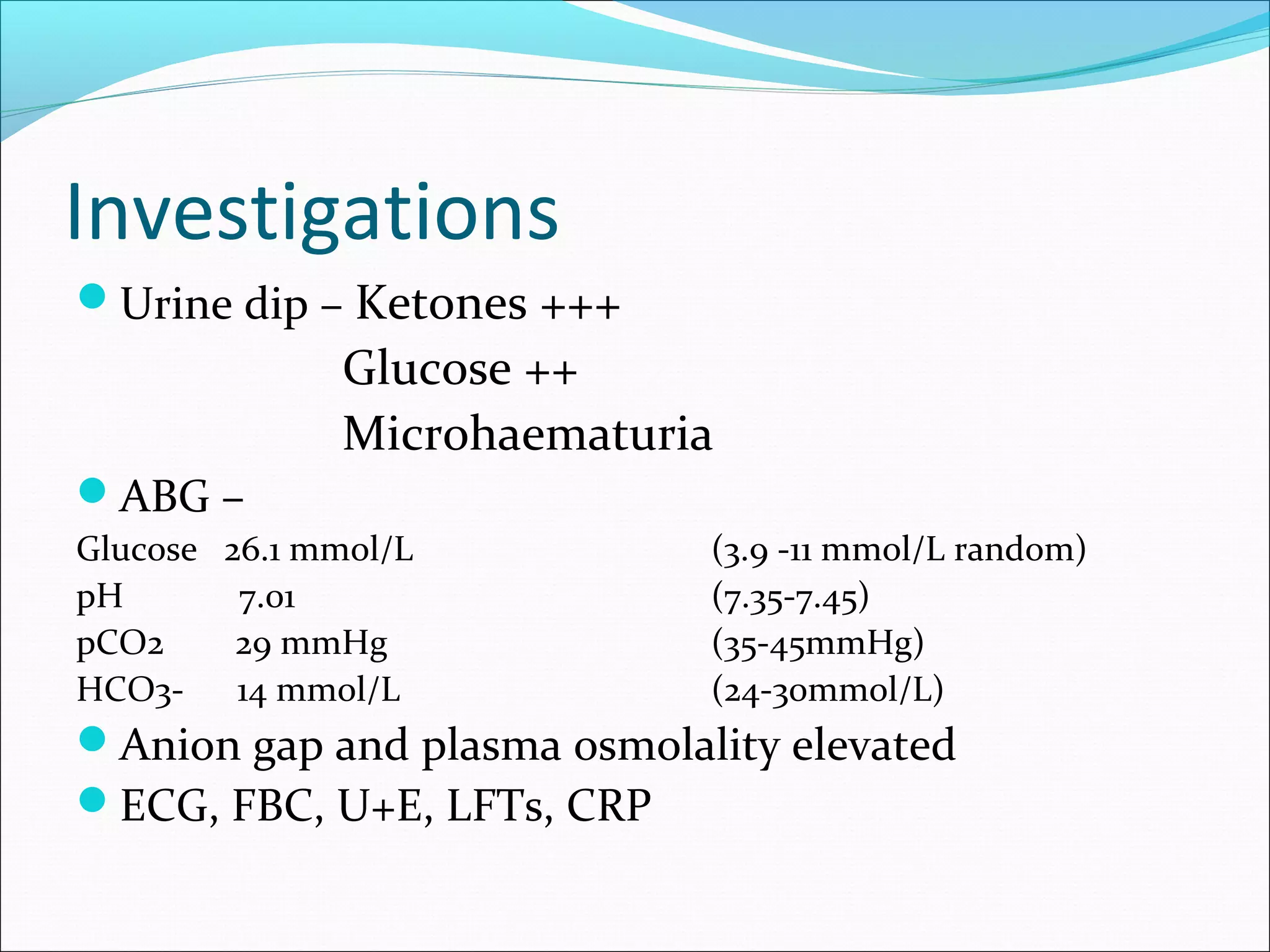 DKA case study | PPT