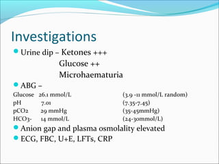 DKA case study | PPT