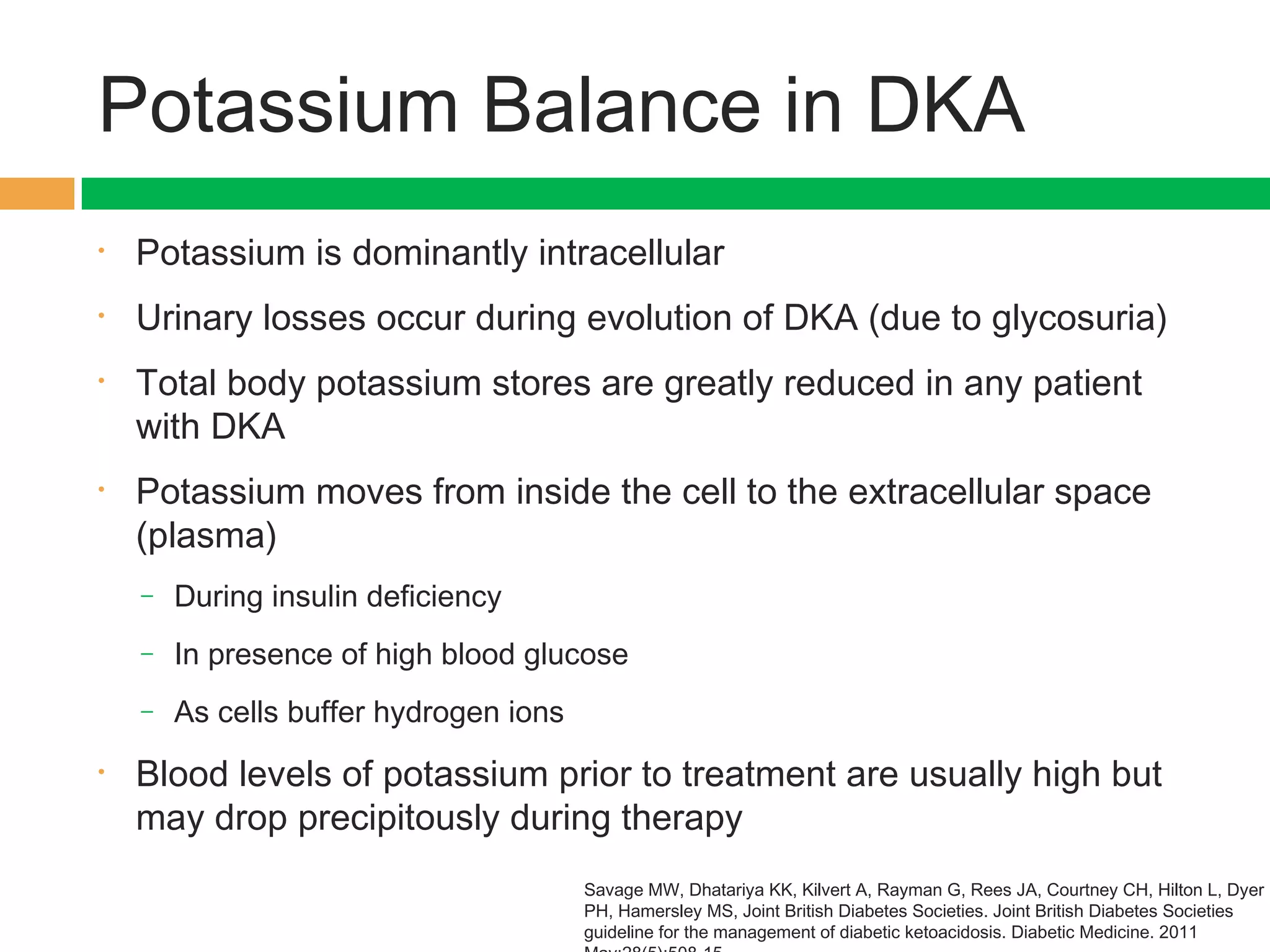 DIABETIC KETOACIDOSIS GUIDELINES | PPT