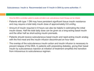 DIABETIC KETOACIDOSIS GUIDELINES | PPT