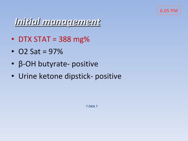 DKA case presentation | PPT