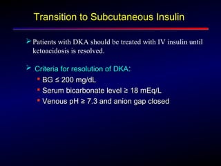 Dka pathphysiologymanagement2014-copy-140202235658-phpapp02 | PPT