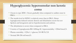 Diabetic Ketoacidosis it's pathogenesis and management | PPT