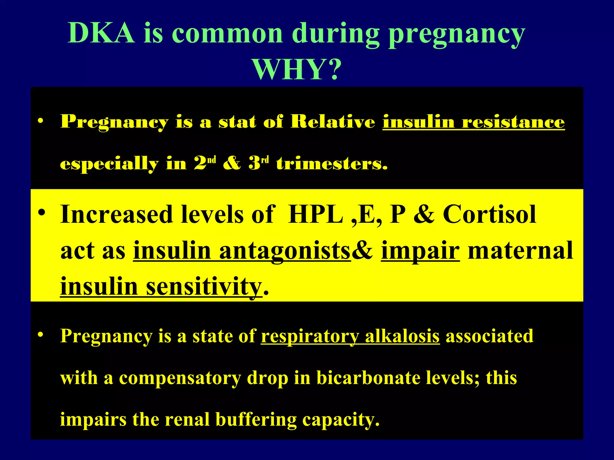 Diabetic Ketoacidosis in Pregnancy. | PPT