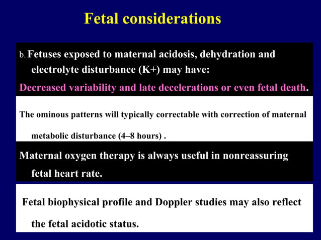 Diabetic Ketoacidosis in Pregnancy. | PPT