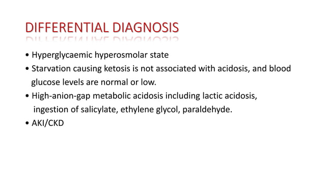 DIABETIC KETOACIDOSIS IN CHILDREN by Dr.Gobinda | PPTX | Endocrine and ...