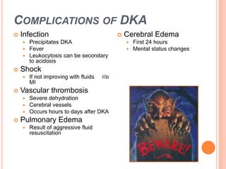 DKA clinical teach.pptx specially for nursing students | PPTX
