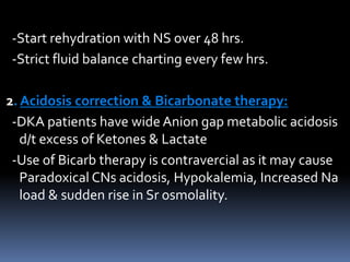 Diabetic Ketoacidosis in children | PPTX