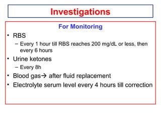 Diabetic Ketoacidosis dr salah mabrouk | PPT