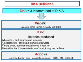 Diabetic Ketoacidosis dr salah mabrouk | PPT