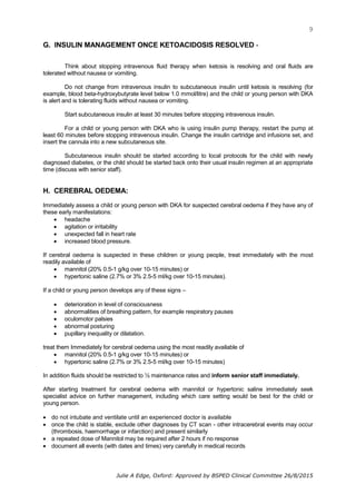 Dka aguideline | PDF