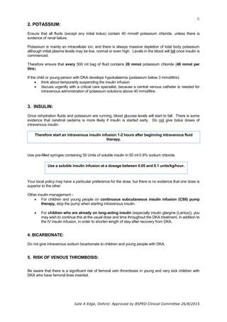 Dka aguideline | PDF