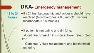 Diabetic Emergencies | PPTX