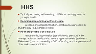 Diabetic Emergencies | PPTX