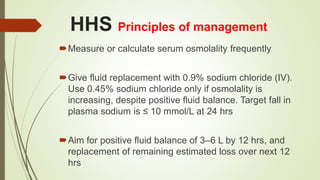 Diabetic Emergencies | PPTX