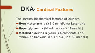 Diabetic Emergencies | PPTX