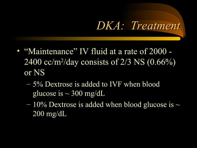 Diabetic ketoacidosis in paediatric popn | PPT