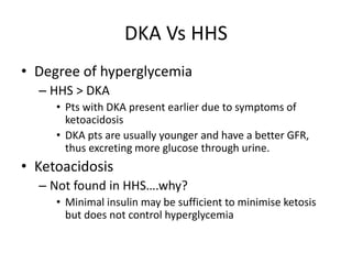 DKA pathophysiology | PPTX