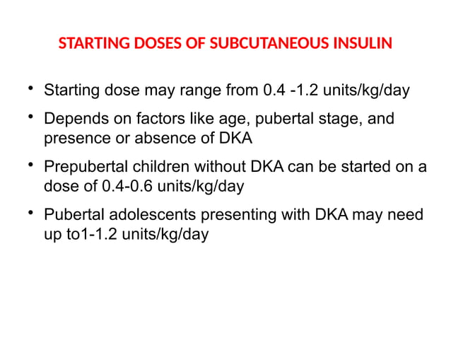 Diabetic Ketoacidosis management in pediatrics | PPT